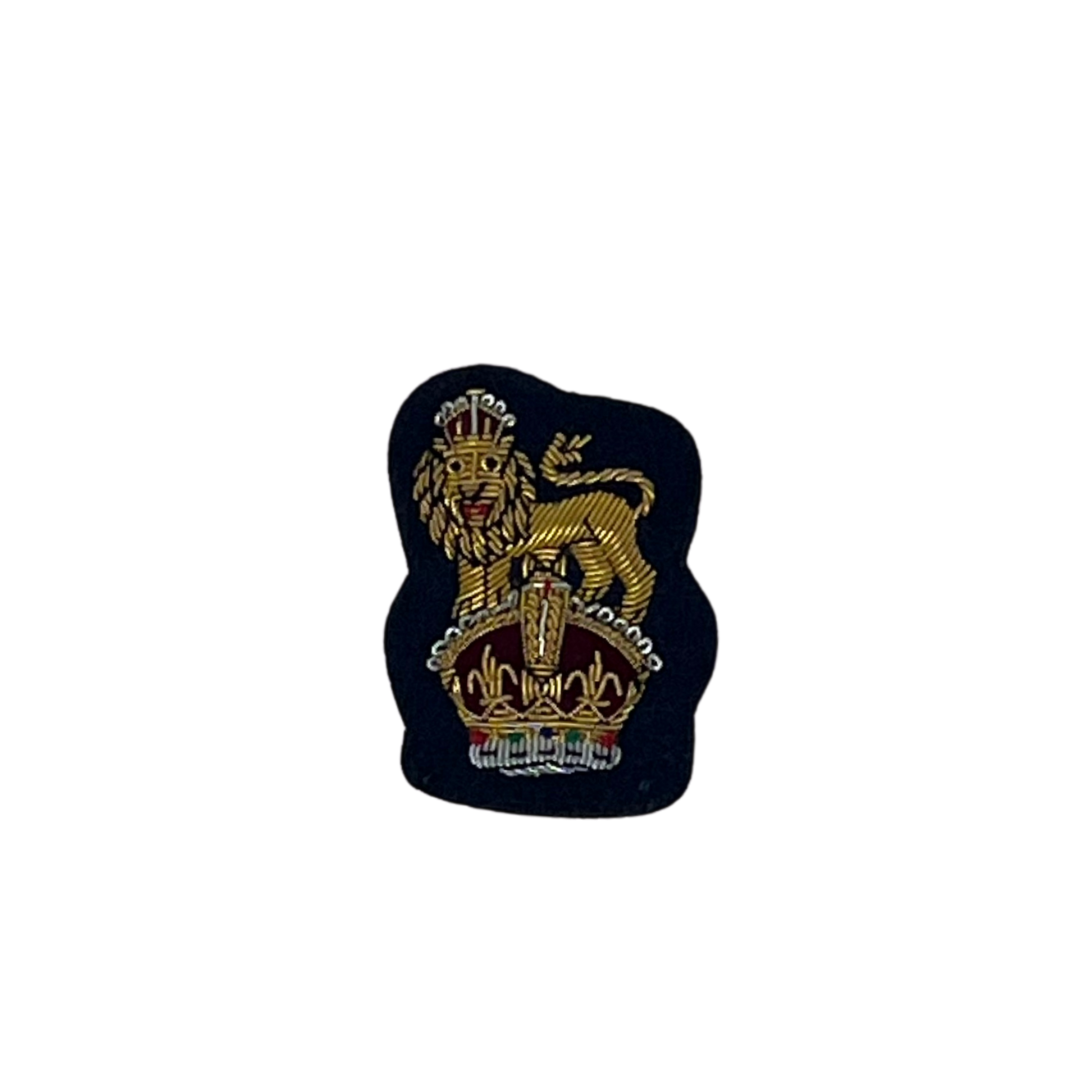 Staff Officer Forage Cap Badge Navy Ground Tudor Crown – RLC direct