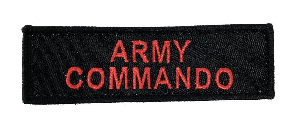 Army Commando Shoulder Patch - Velcro Back – RLC direct